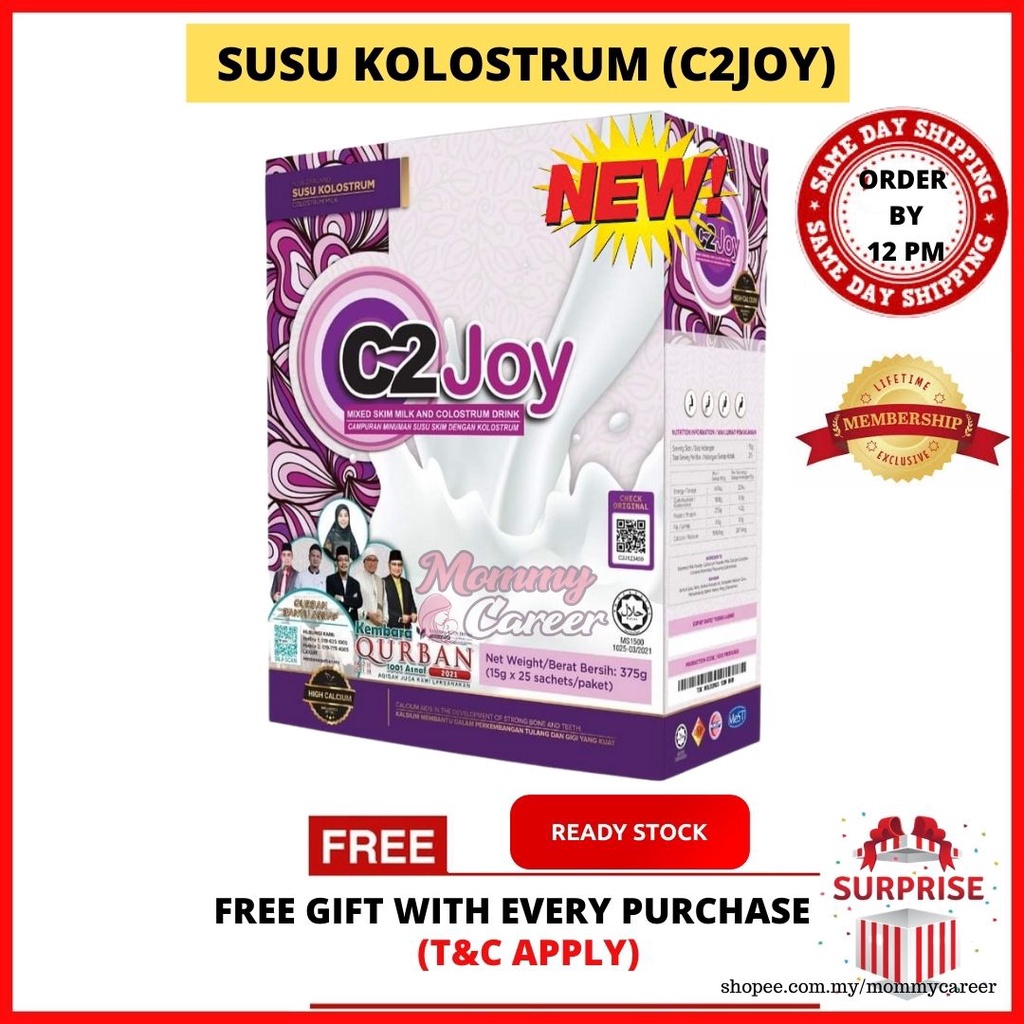 🔥Ready Stock🔥 Susu Kolostrum c2 joy Lembu New Zealand | Shopee Malaysia