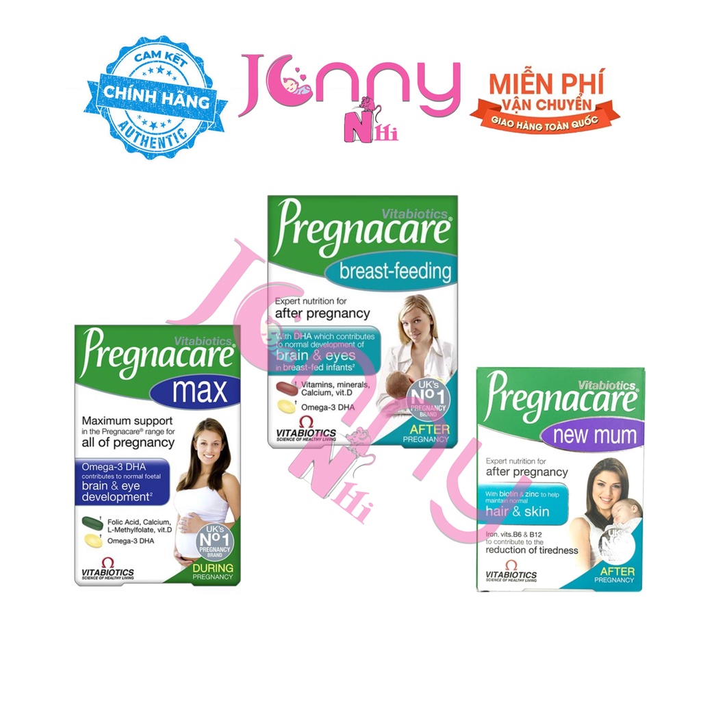 Pregnacare Max Pregnancy/Breastfeeding/Postpartum Vitamins, Breast ...