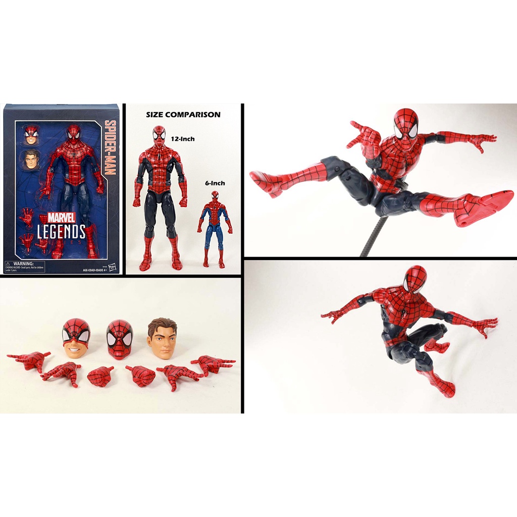 🌟ORIGINAL!🌟 [MISB] HASBRO - MARVEL LEGENDS - 12-INCH - SPIDER-MAN ...