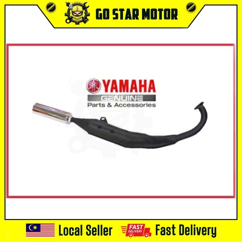 YAMAHA RXZ RXZ135 3XL EXHAUST PIPE ORI 100% Origina Yamaha Hong Leong HLY | Shopee Malaysia