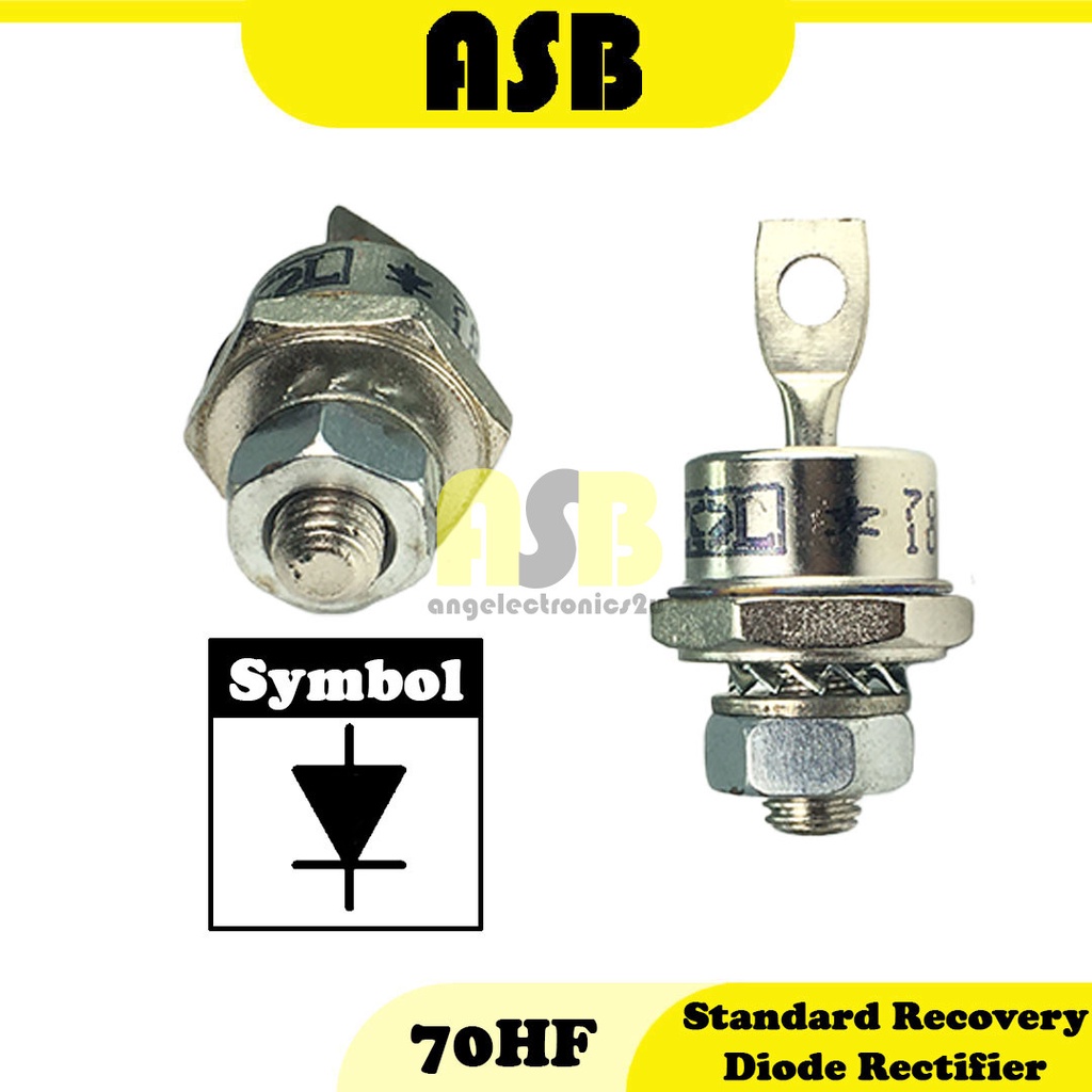 Standard Recovery Diode Rectifier 70HF ( 40 / 60 / 80 / 100 / 120 ) 70A ...