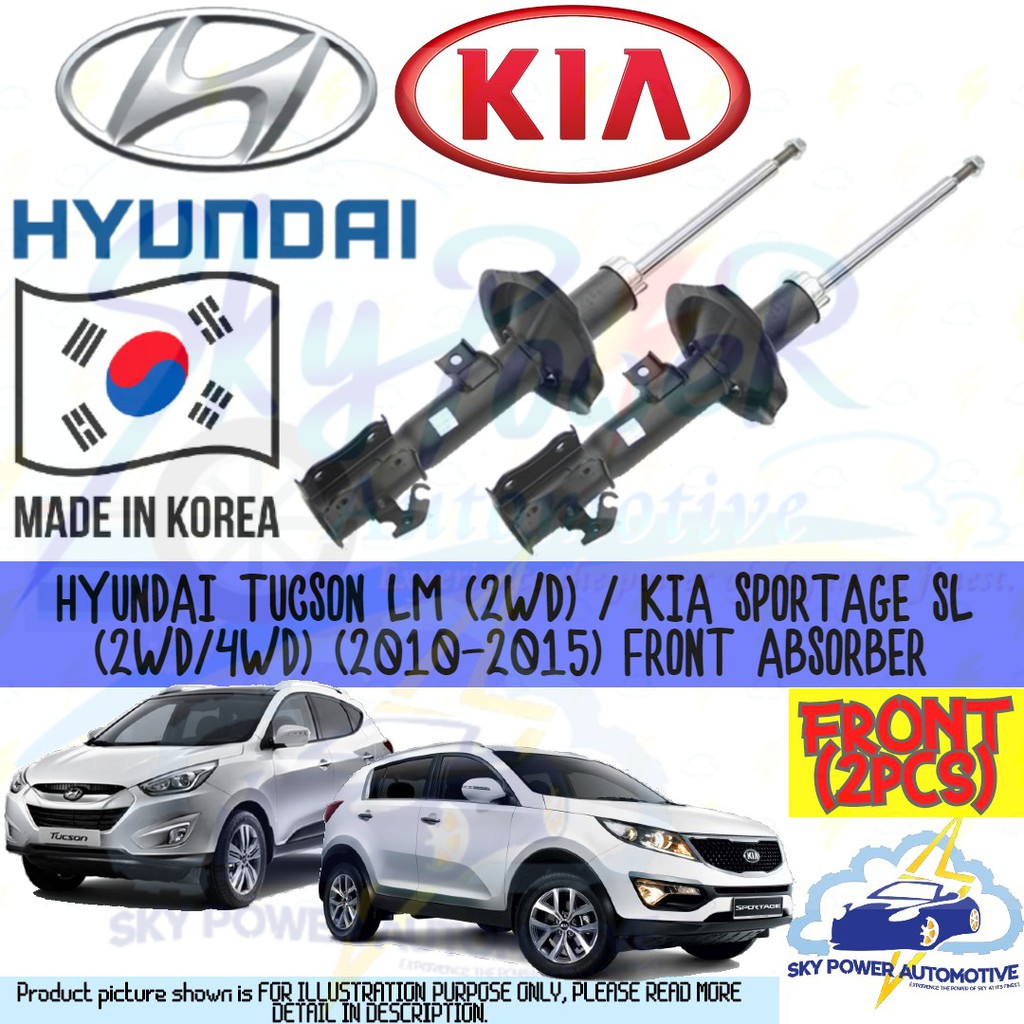 HYUNDAI TUCSON LM (2WD) / KIA SPORTAGE SL (2010-2015) 100% ORIGINAL ...
