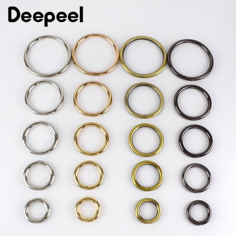 1Pair 13-50mm Metal O Ring Open Buckle Bag Strap Connector Clasp ...