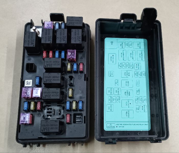 PROTON SAGA BLM FL FLX SAGA VVT FUSE BOX WITH RELAY FUSE MAIN FUSE FULL ...