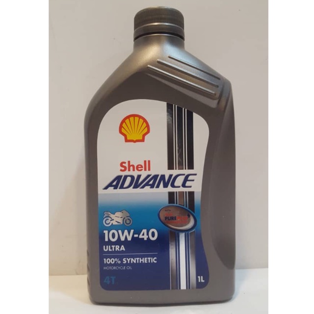 4T • Shell Advance 10W-40 ULTRA FULLY SYNTHETIC 4T | Shopee Malaysia