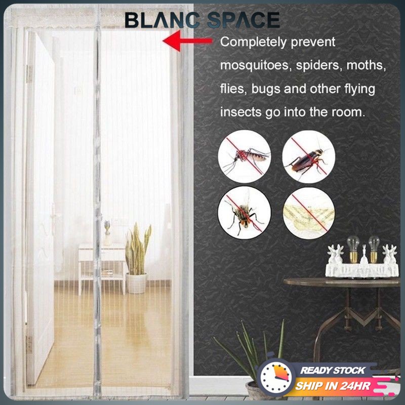 [BS] Magnetic Mosquito Net Mesh Screen Door Magnetic Insect Screen Anti ...