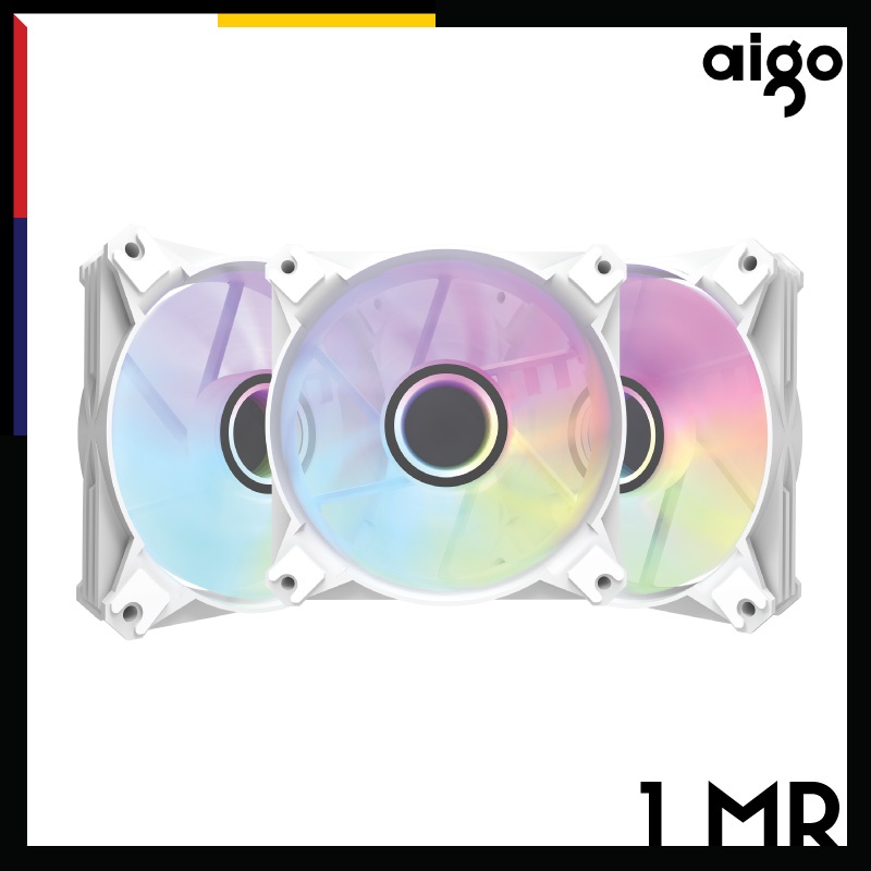 AIGO DarkFlash INFINITY 8 PWM 3 in 1 RGB Case Fan Motherboard Sync Full ...