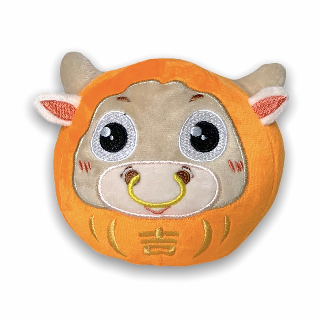 POKKA ORANGE BULL BALL COLLECTION STUFFED ANIMAL PLUSH TOYS | Shopee ...