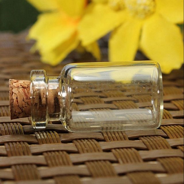 10pcs Mini Small Mini Cute Glass Bottles 12*16mm Mini Sm ohall Glass ...