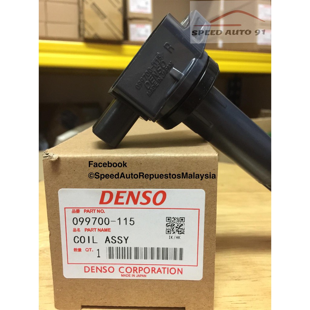 🚗 🇲🇾 099700-115 OEM Denso Japan Ignition Plug Coil Honda Accord K20A K24A CRV Stream 099700-070 ...