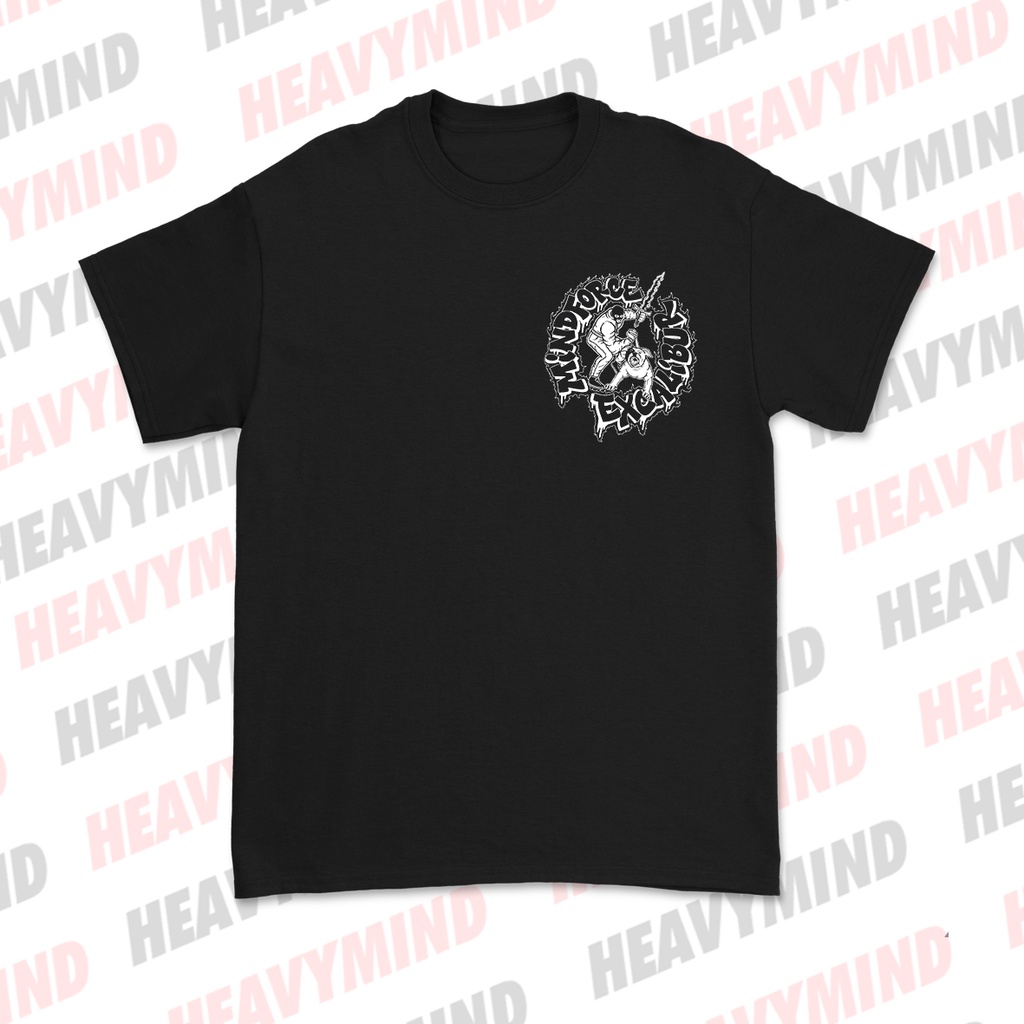Mindforce Excalibur Band T-shirt Free Sticker | Shopee Malaysia
