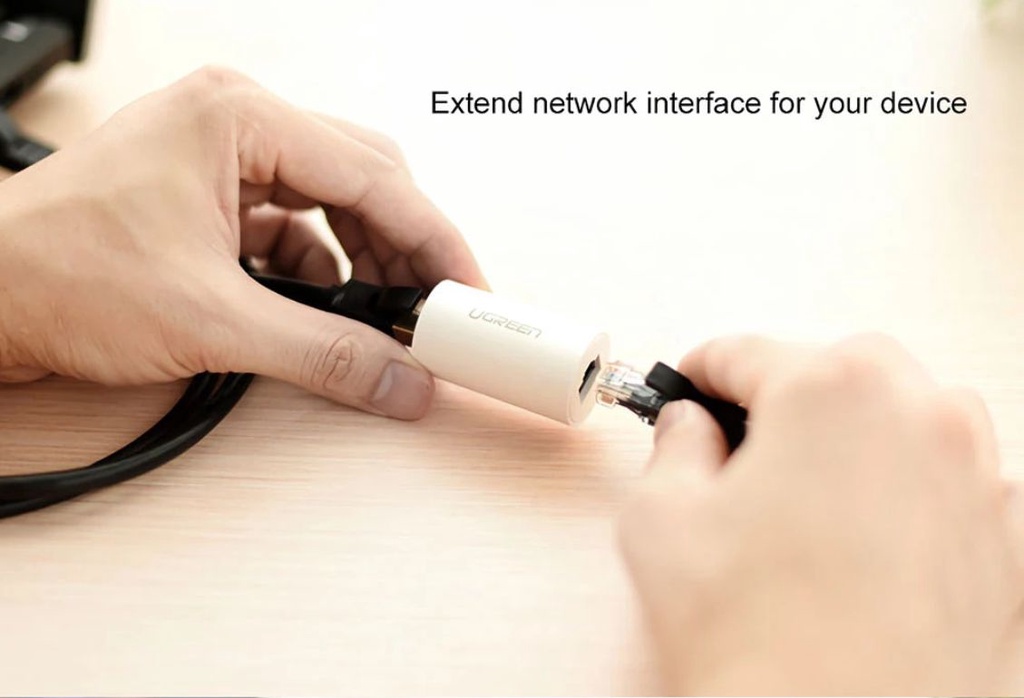 UGreen 8P8C Anti-Thunder RJ45 Female to Female Ethernet Adapter ...
