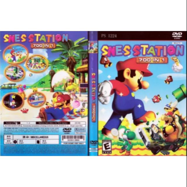 PS2 GAME COLLECTION (Super Mario SNES STATION 700 IN 1) | Shopee Malaysia