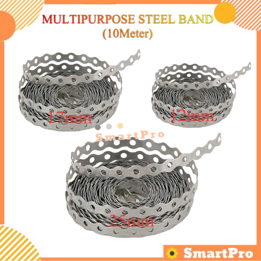10Meter Multi Purpose Steel Band 12MM / 17MM/ 25MM | Shopee Malaysia