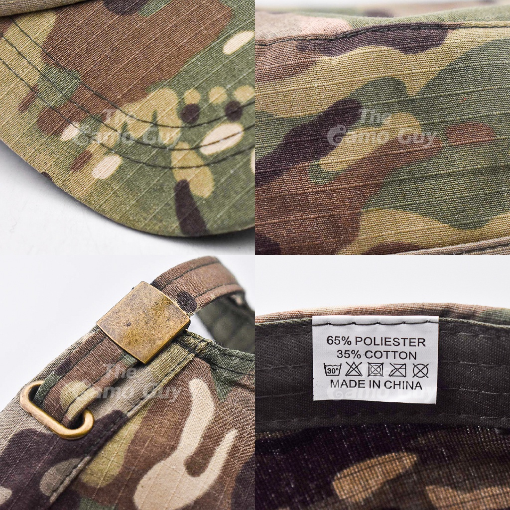 Flat Top Military Tactical Plain Camouflage Pattern Fashion Outdoor ...