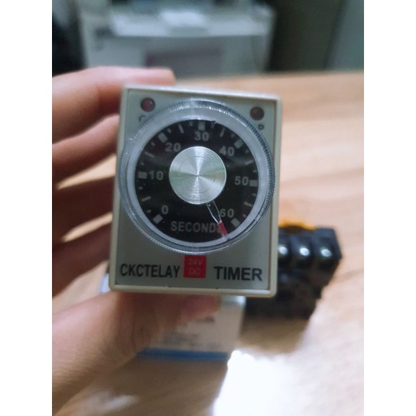Time Relay, 24VDC CKC AH3-3 time Relay without base | Shopee Malaysia