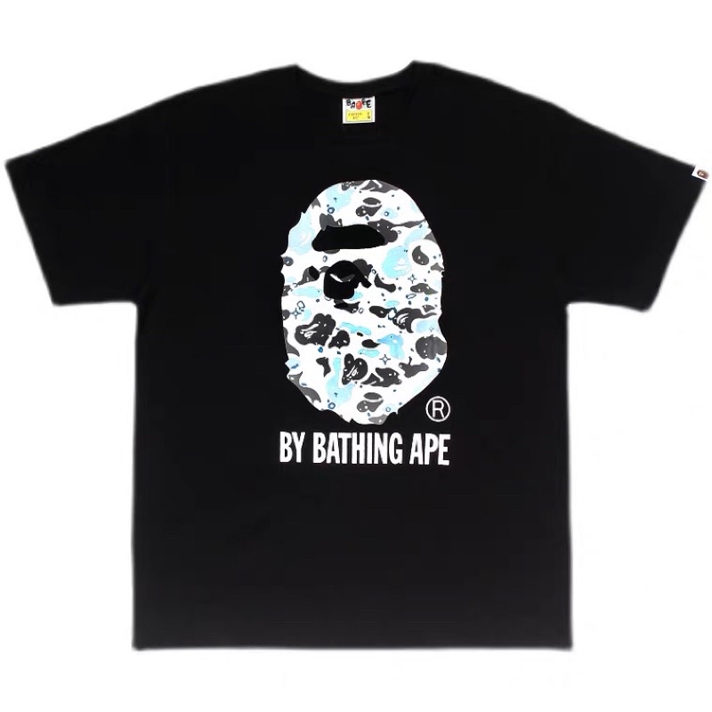 Aape Bape A bathing ape T-shirt tshirt tee Kemeja Baju Lelaki Japan ...
