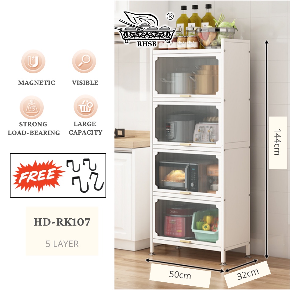 DAPUR KABINET / RAK DAPUR / KITCHEN CABINET / MICROWAVE OVEN RACK ...