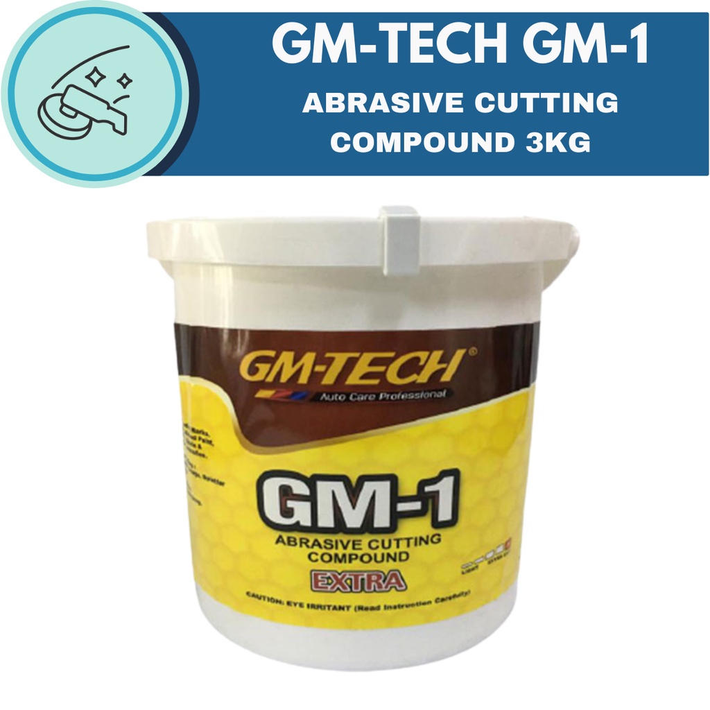 GM-TECH Cutting Compound - New Super Cut/ GM1 Abrasive Cutting Compound ...