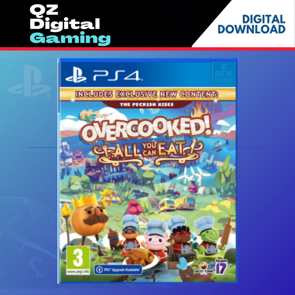 PS4 / PS5 Overcooked All You Can Eat Digital Download | Shopee Malaysia