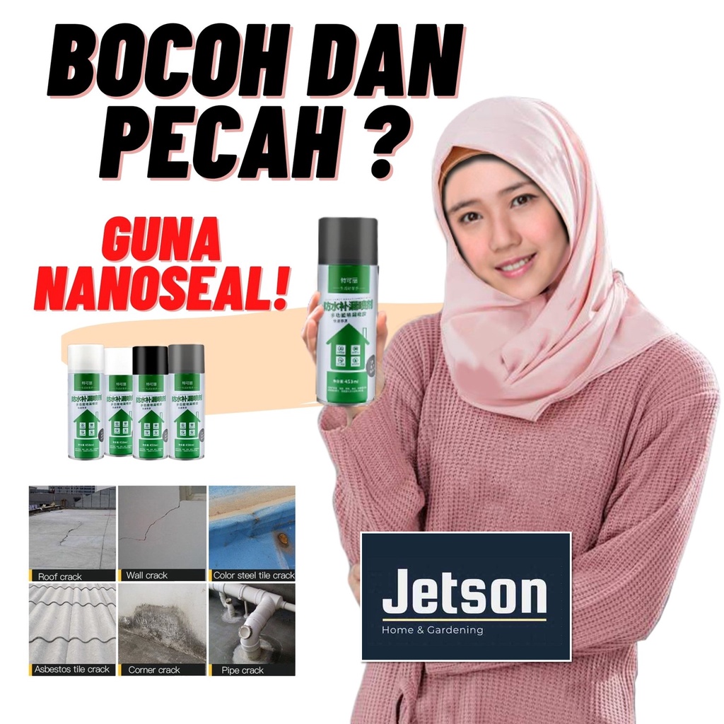 Maxmers NanoSeal Spray [ BELI 1 PERCUMA 1 ] Seal Bocor dan Pecah ...