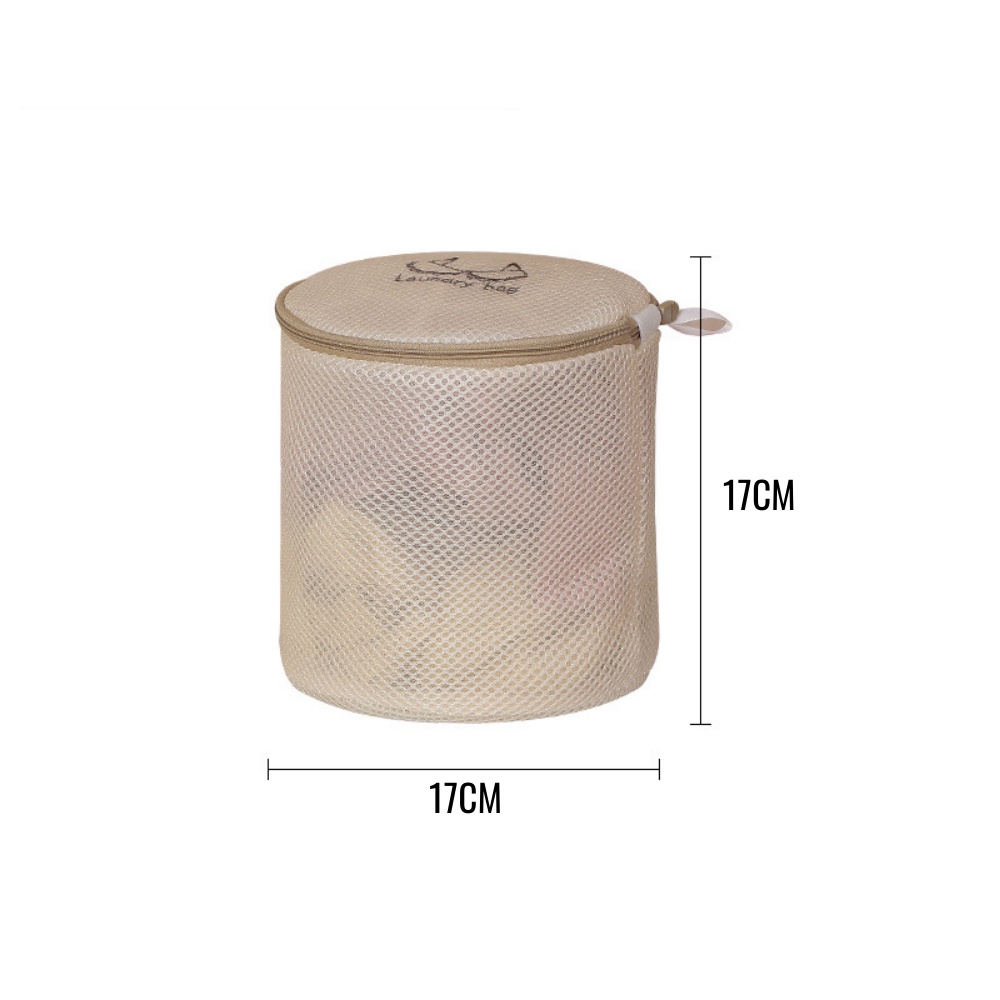 Double Layer Thicken Washing Laundry Bag High Quality Zipper Mesh Beg ...