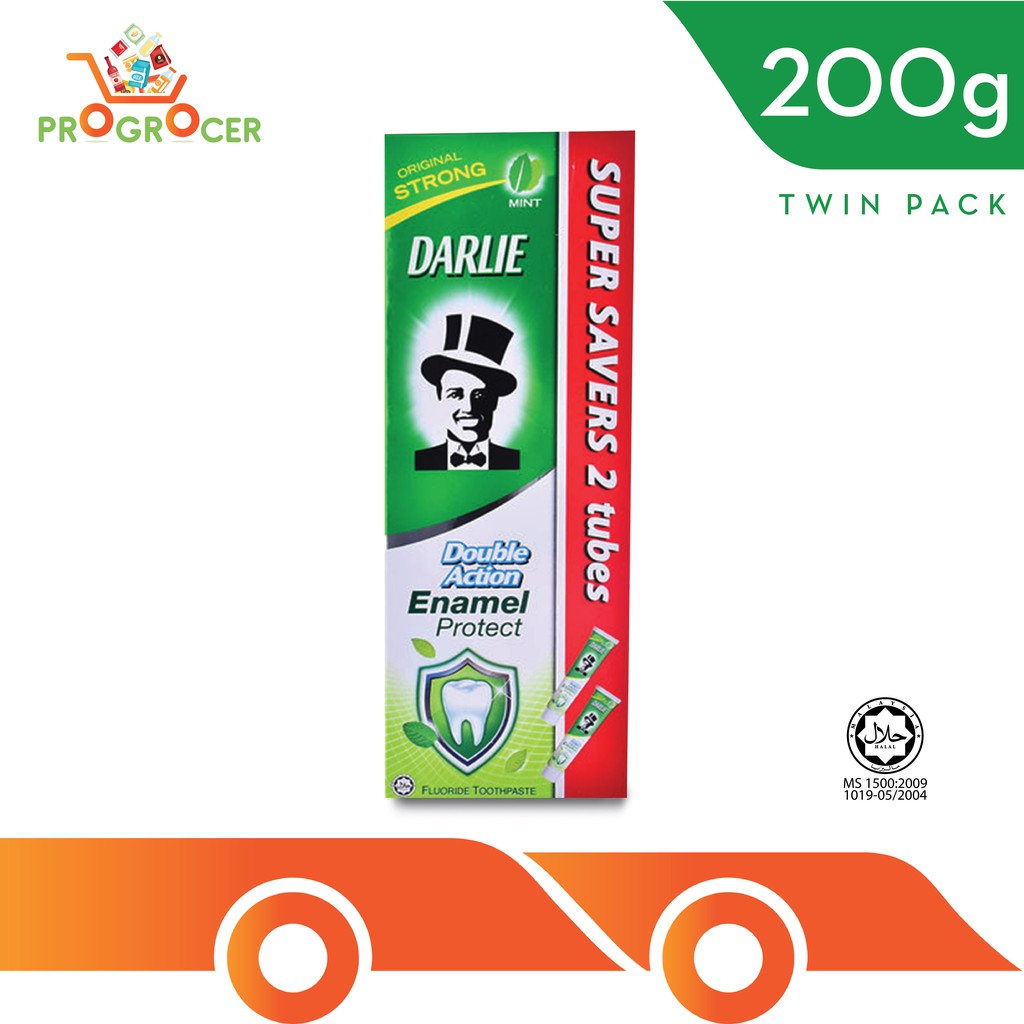 DARLIE Double Action Enamel Protect 200g*2 | Shopee Malaysia