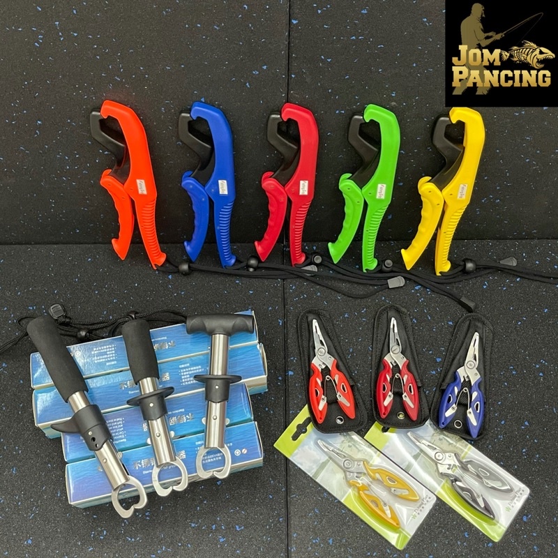 【Jom Pancing】Fish Grip,Split Ring Plier Opener Pembuka,Cutter,Grip Ikan ...