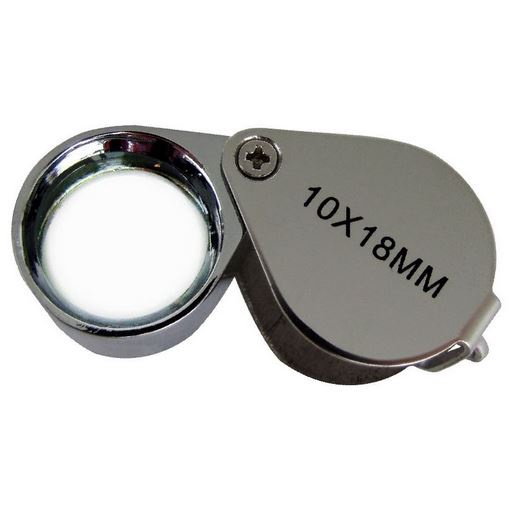 10x-18mm & 20x-12mm Dual Jewelers Glass Eye Loupe Magnifying Gem ...