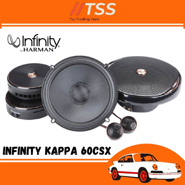 INFINITY Kappa 60csx 6.5" Inch High Performance 2-way Component Car ...