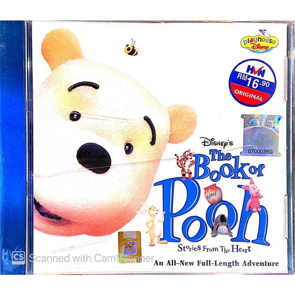 VCD Original The Book Of Pooh - Anime Education | Shopee Malaysia