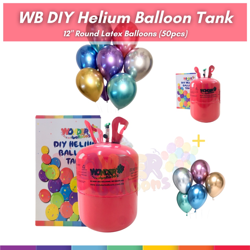 {SHIP IN 24 HOURS} SET DISPOSABLE HELIUM GAS TANK - SET TONG GAS HELIUM ...
