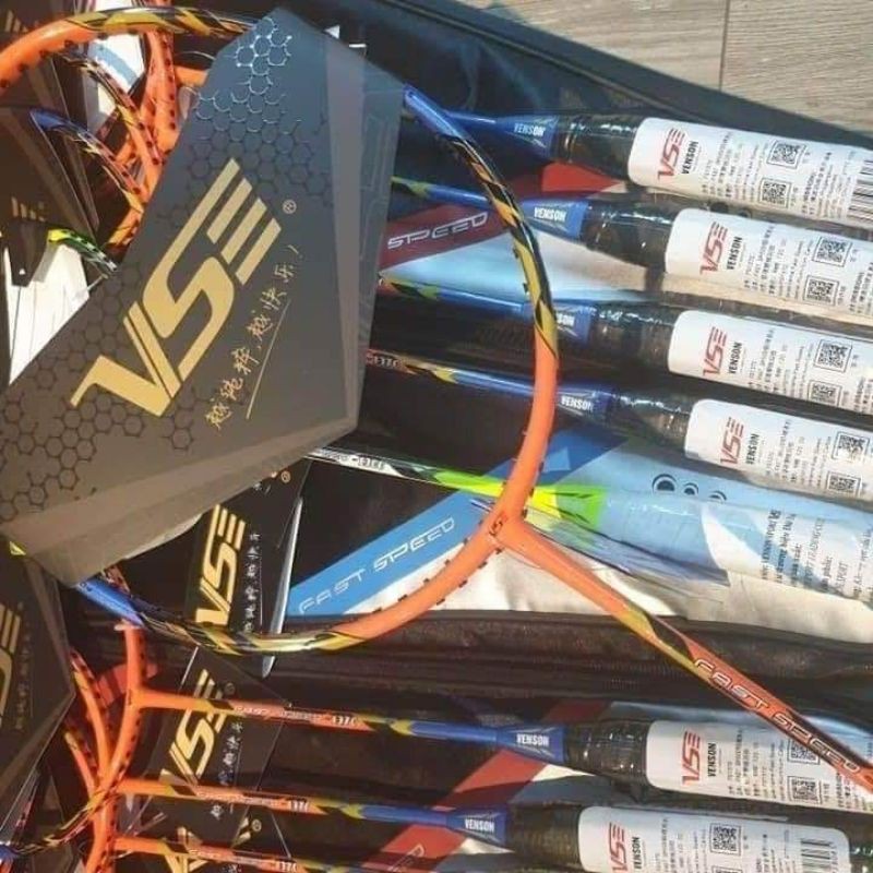 Venson Fast Speed 1370 Badminton Racket (orange) | Shopee Malaysia
