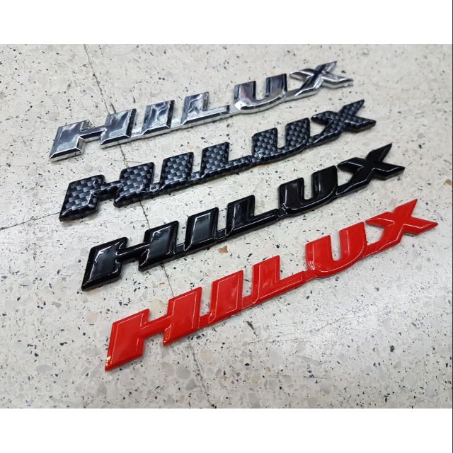 HILUX TIGER LOGO 3D Emblem | Shopee Malaysia