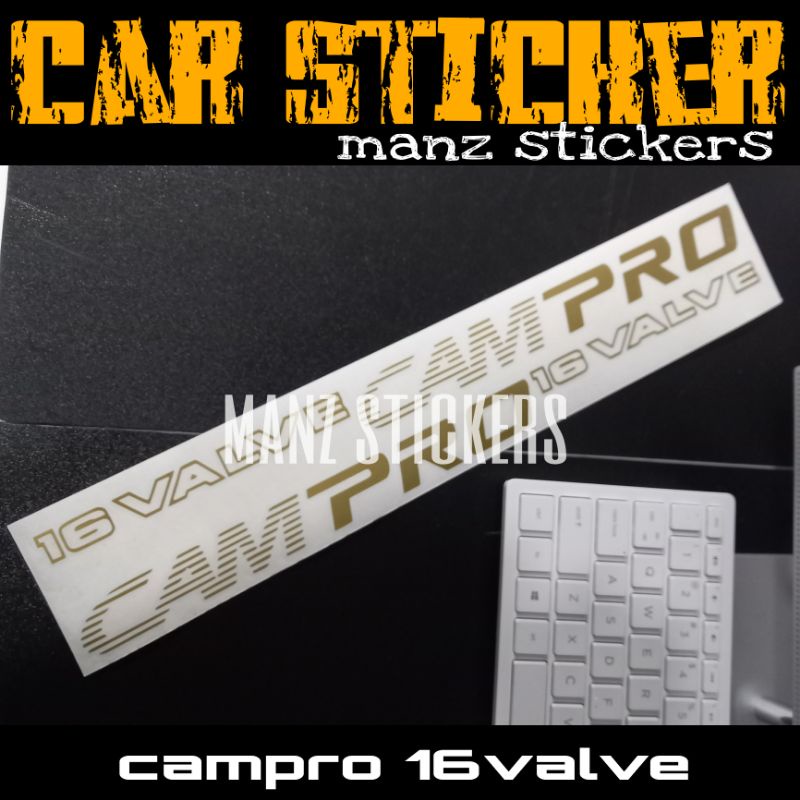 [24 HOURS SHIP] STICKER PROTON CAMPRO 16 VALVE D2 / 1 PAIR (2PCS) CAR ...