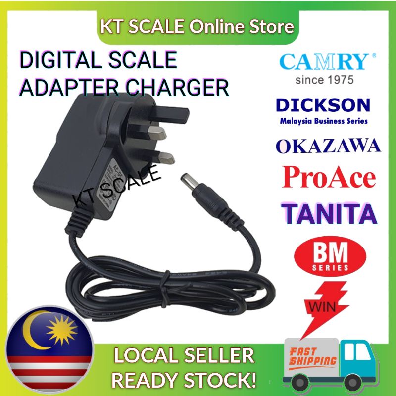 RECHARGEABLE ADAPTER FOR CAMRY DICKSON WIN PROACE OKAZAWA TANITA BM ...