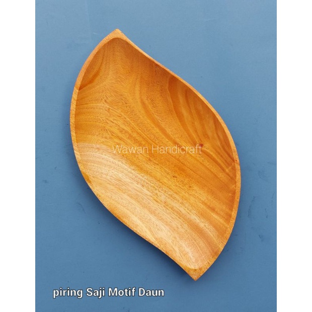 KAYU Wooden plate/Leaf plate/Leaf plate/Mahoon Wood Serving plate ...