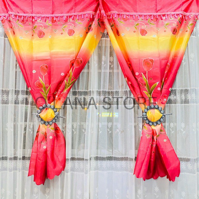 Langsir Tebal Cantik Kualiti Siap Jahit Langsir Tingkap Pintu Murah ...