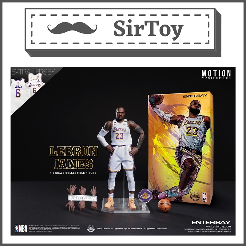 Enterbay 1/9 Motion Masterpiece - NBA Collection LeBron James Action ...