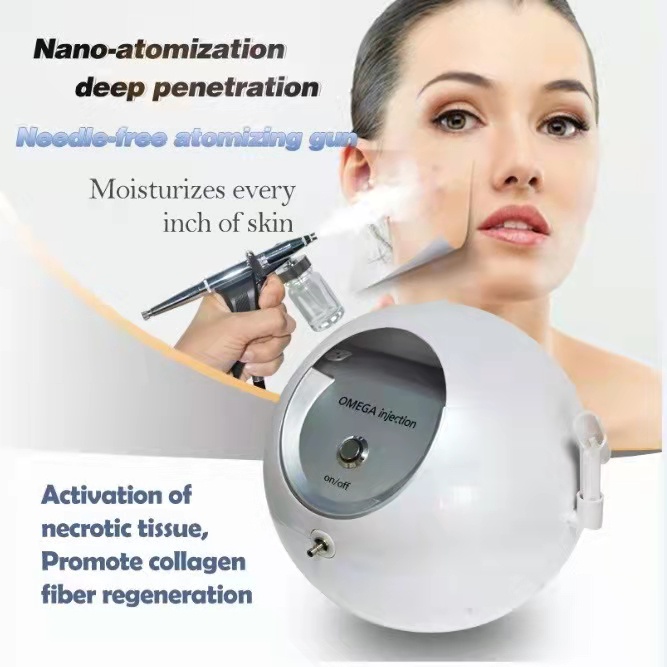 Omega Injection Oxygen Water Spray Facial Skin Rejuvenation Spa Beauty ...