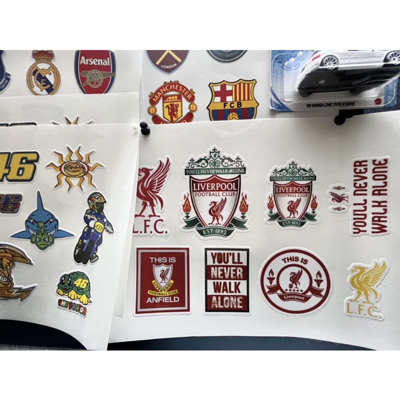 set sticker liverpool (a4 size) | Shopee Malaysia