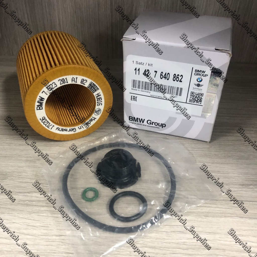 (11427640862) OIL FILTER BMW N20 N26 ENGINE F20 F21 F22 F23 F87 F30 F31 ...