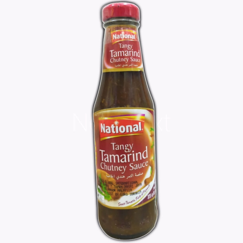 National-Tangy Tamarind Chutney Suace 325g/National-Sos Chutney ...