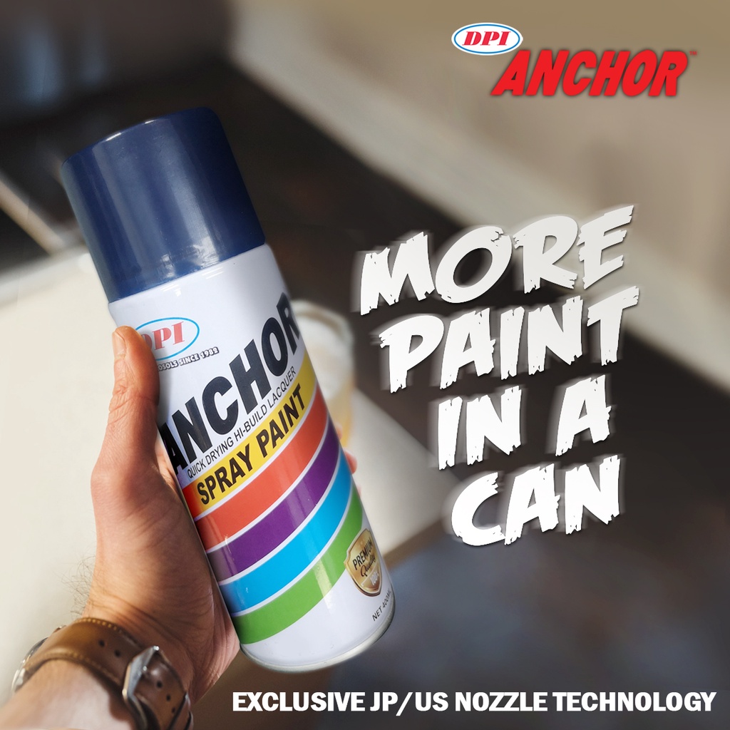 DPI ANCHOR SPRAY PAINT 400ML Standard Color ( NO 1-68 ) | Shopee Malaysia