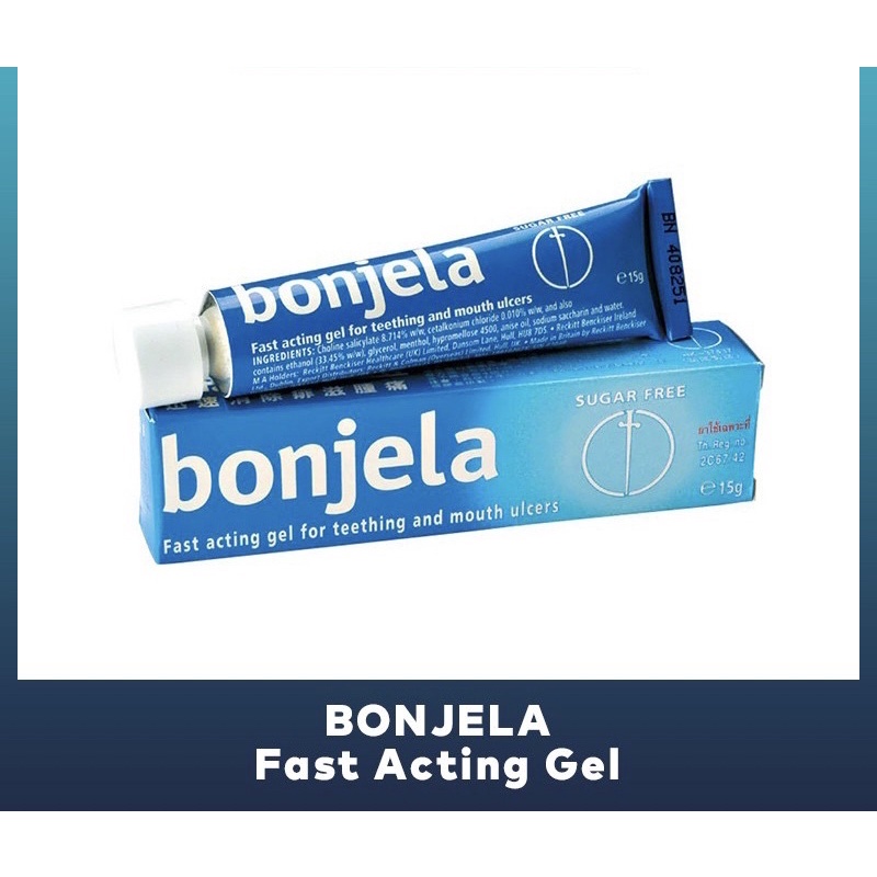 Bonjela Fast Acting Gel For Teething and Mouth Ulcers | Shopee Malaysia
