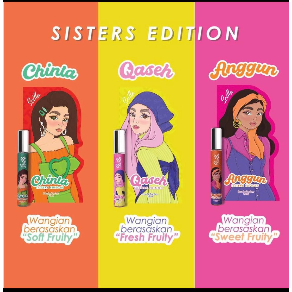 Scilla Perfume Sisters Edition | Shopee Malaysia