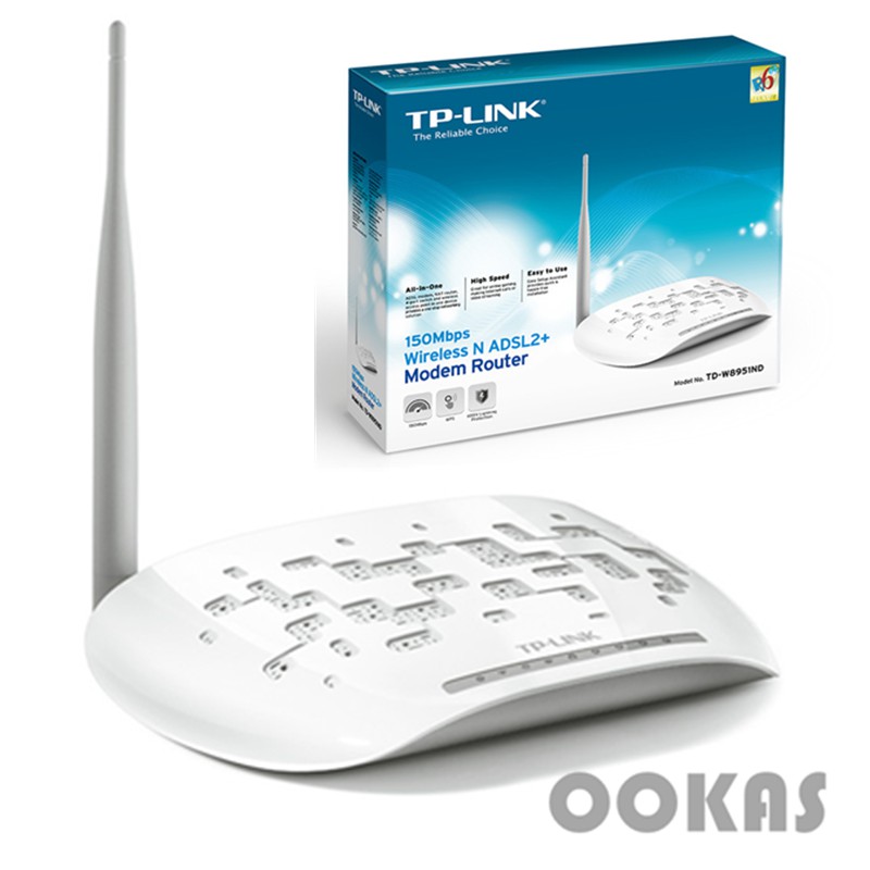 TP-Link TD-W8951ND 150Mbps Wireless N ADSL2+ Streamyx Modem Router ...