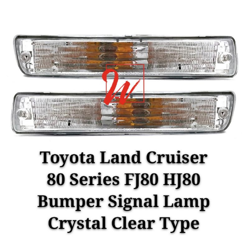 Toyota Land Cruiser Landcruiser LC80 FJ82 FJ80 HJ80 BJ80 Bumper Signal ...