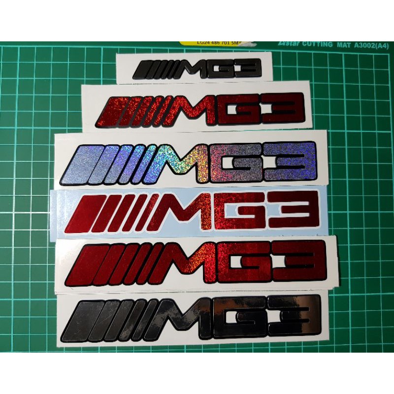 MG3 Small Sticker (AMG Version) | Shopee Malaysia