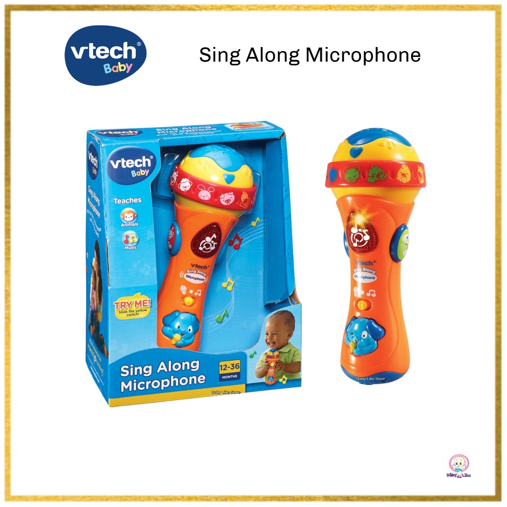 Vtech Sing Along Microphone | Shopee Malaysia